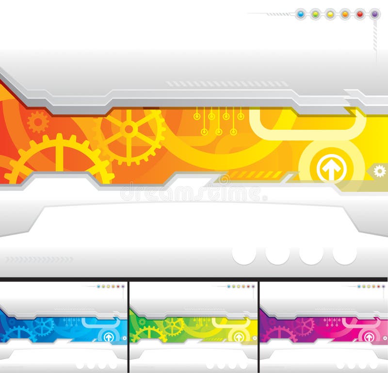 Technology Template stock vector. Illustration of tech - 10770940