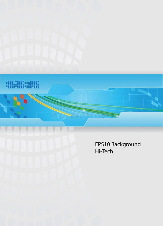 Technology theme template stock vector. Illustration of hatch - 18992135