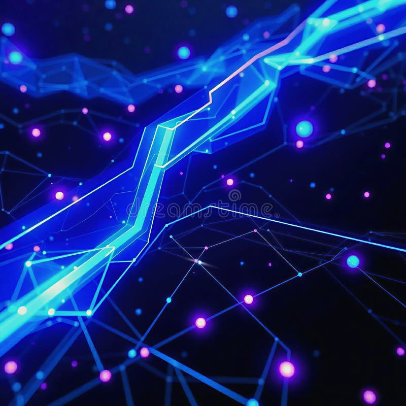 Abstract Technology-themed Images Symbolize Innovation, Connectivity ...