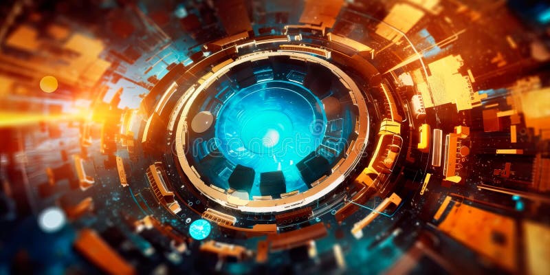 Technology-themed Labor Day Background Highlighting the Advancements ...