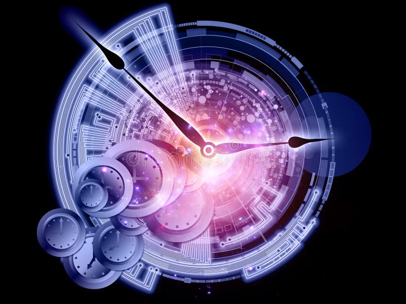 Technology time stock illustration. Illustration of schedule - 23468488