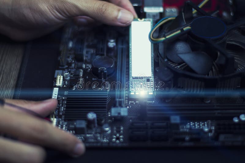 Technology To Speed Up Computer Stock Image - Image of file, industry ...