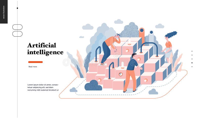 Technology Topic Illustration Stock Vector - Illustration of ...