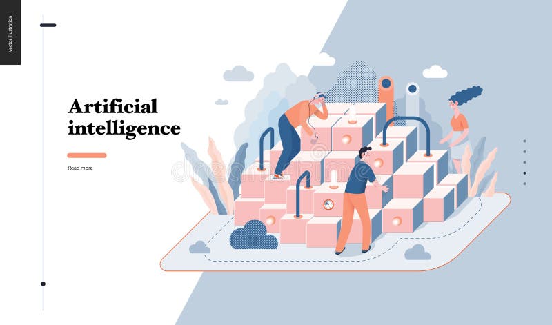 Technology Topic Illustration Stock Vector - Illustration of concept ...