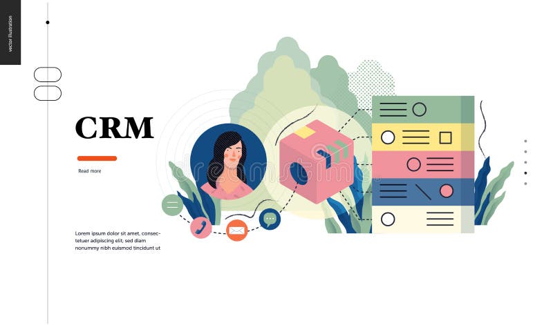 Technology Topic Illustration Stock Vector - Illustration of account ...