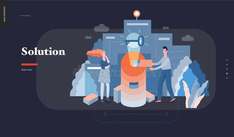 Technology Topic Illustration Stock Vector - Illustration of ...