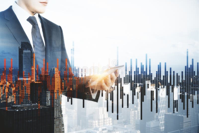 Technology and Trade Concept Stock Image - Image of computer, business ...