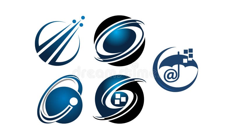 It Technology Transfer Set stock vector. Illustration of application ...