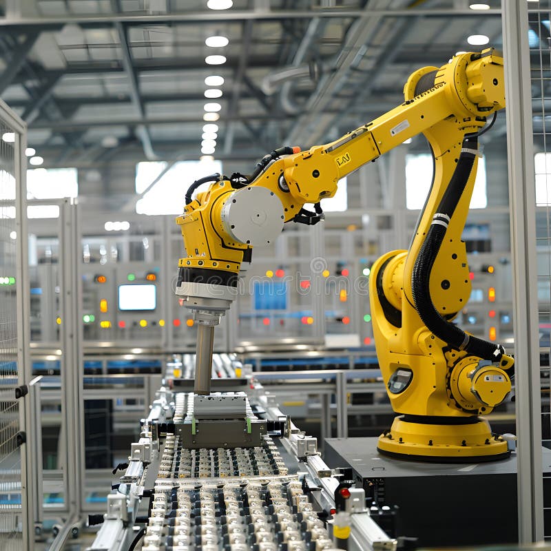 Technology Transformational, Industrial Automation and Robotics. Stock ...