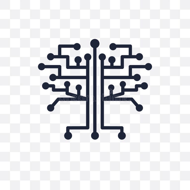 Technology Tree Transparent Icon. Technology Tree Symbol Design Stock ...