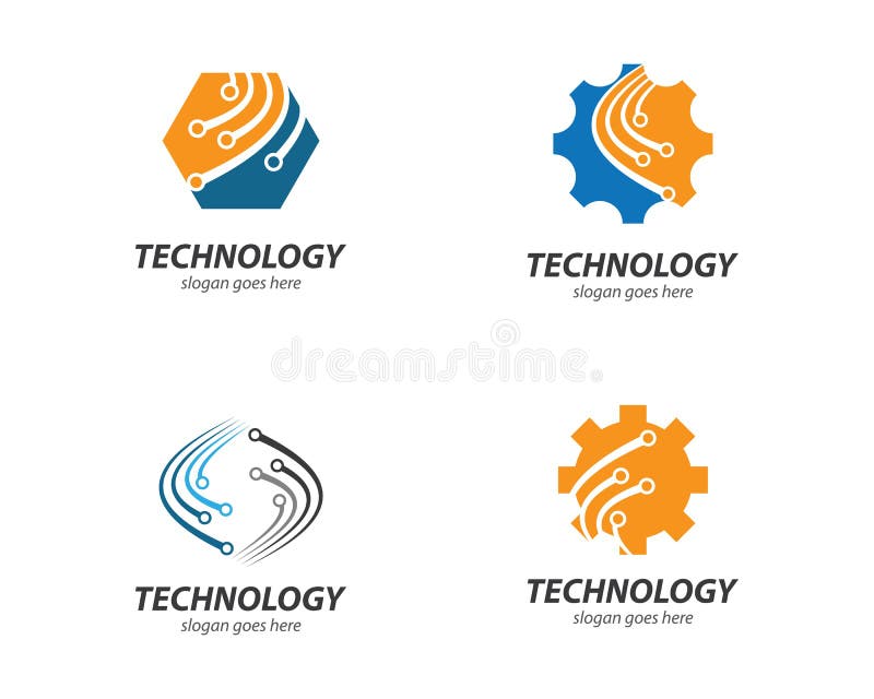 Technology vector icon stock illustration. Illustration of design ...