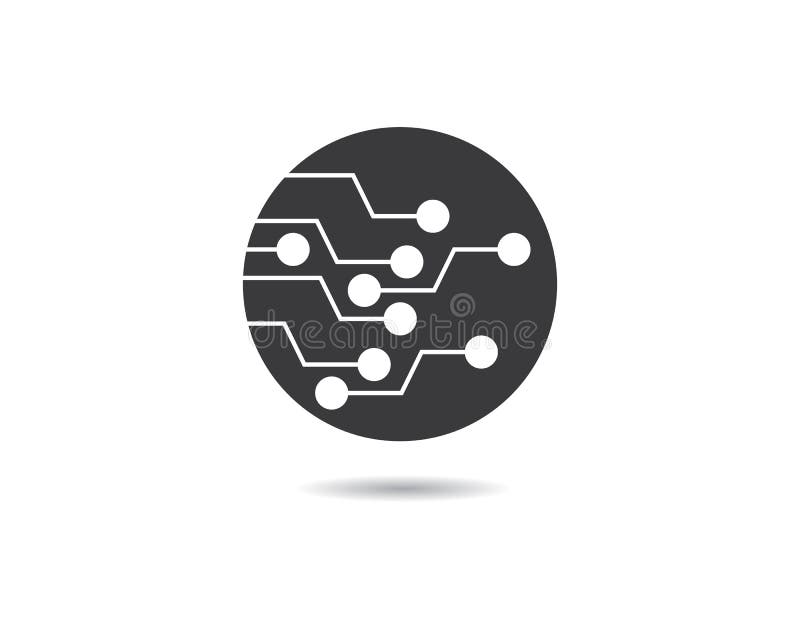 Technology vector icon stock vector. Illustration of information ...