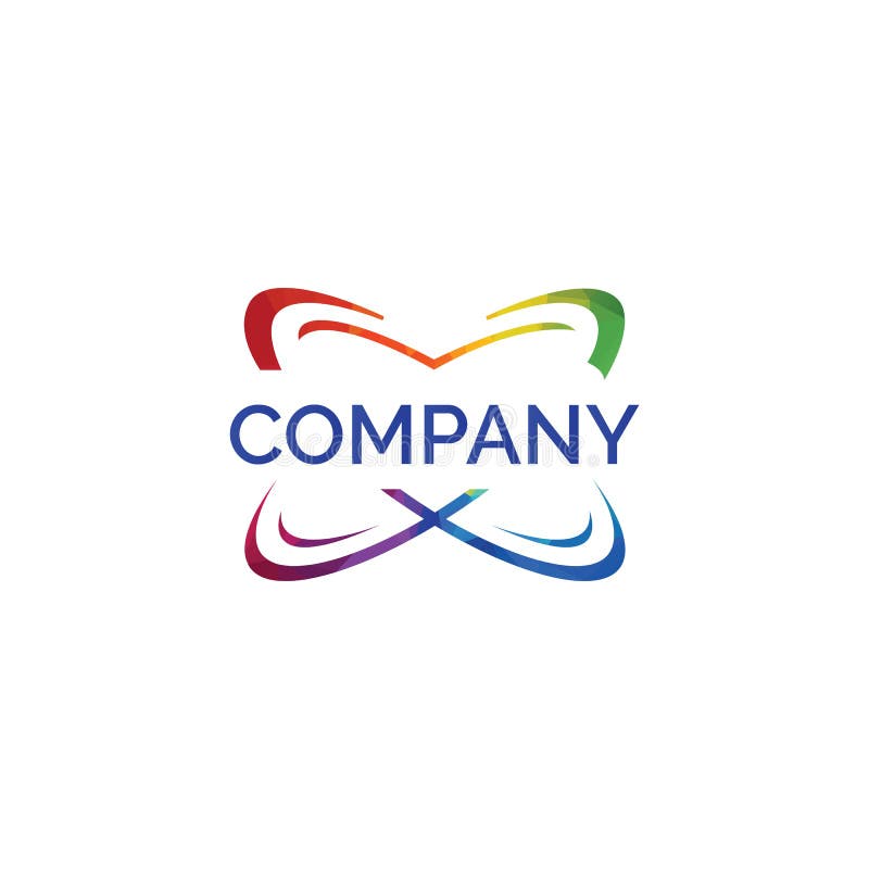 Technology Vector Logo Design Template. Network Sign. Stock Vector ...