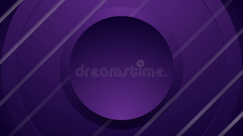 Technology Violet Round Abstract Motion Background with Metallic ...