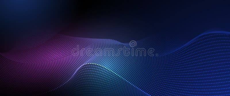 Future Mesh Grid Technology Background Vector Illustration Stock ...