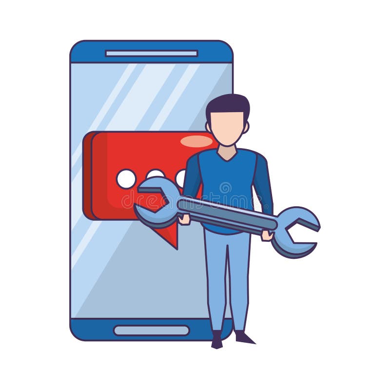 Technology Web Digital Hardware Cartoon Stock Vector - Illustration of ...