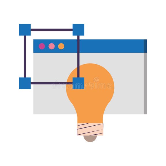 Technology Web Digital Hardware Cartoon Stock Vector - Illustration of ...