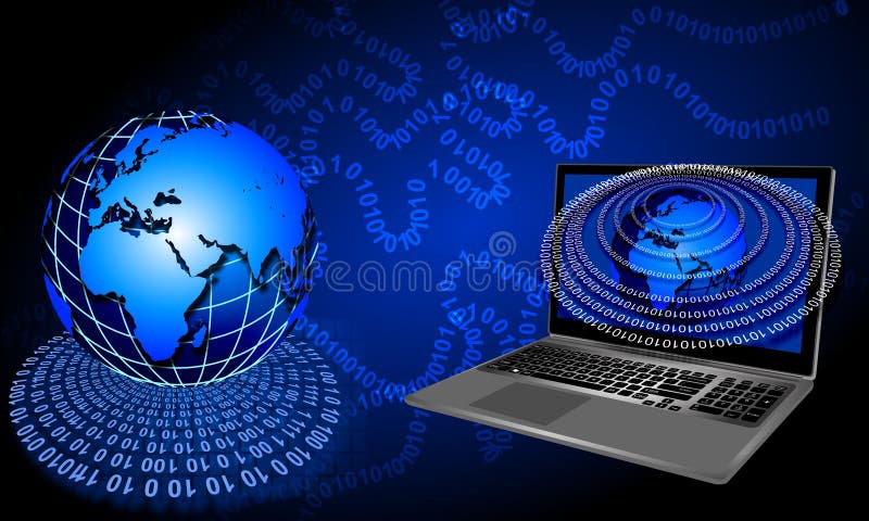 Technology Web Network 5G Internet.artificial Intelligence Virtual ...