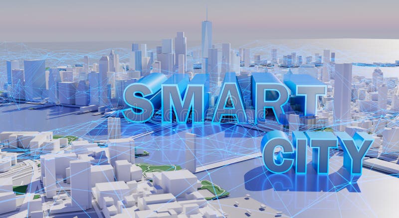 Technology Wireless Network Communication Smart City with Architecture ...