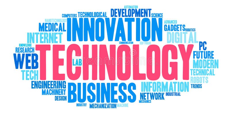 Technology Word Cloud stock vector. Illustration of industry - 100124555 Technology Word Cloud stock vector. Illustration of industry - 100124555