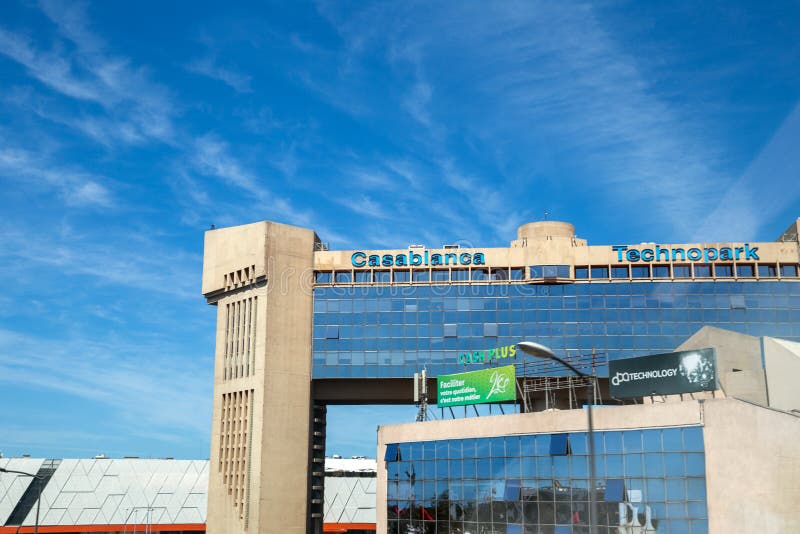 Technopark Building Casablanca Morocco Stock Photos - Free & Royalty ...