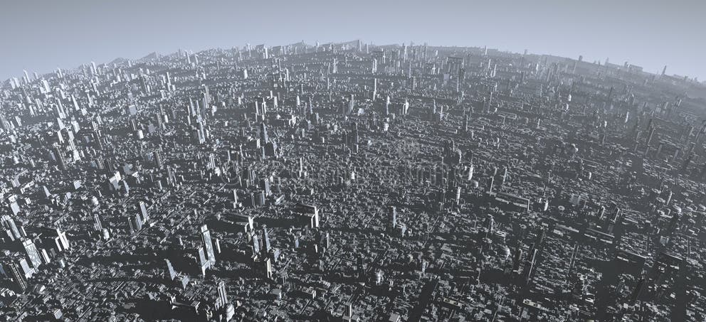 Techo World stock illustration. Illustration of misty - 19438651