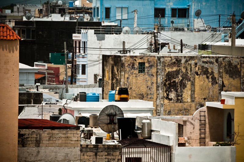 Techos stock image. Image of historic, travel, puerto - 16725825