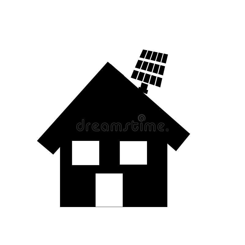 Tecken Och Symbol För Vektor För Eco Hussymbol Som Isoleras På Vit ... Tecken Och Symbol För Vektor För Eco Hussymbol Som Isoleras På Vit ...