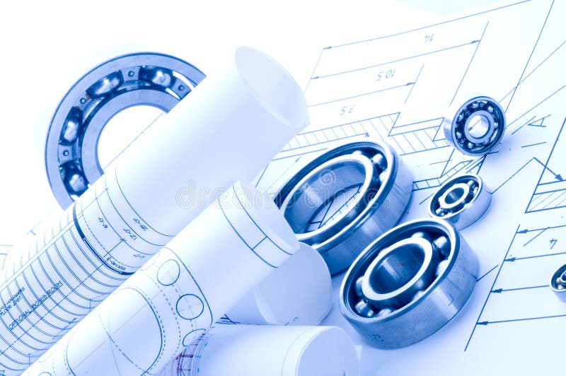 Mekanisk Ritning Och Yttrande Fotografering för Bildbyråer - Bild av ...