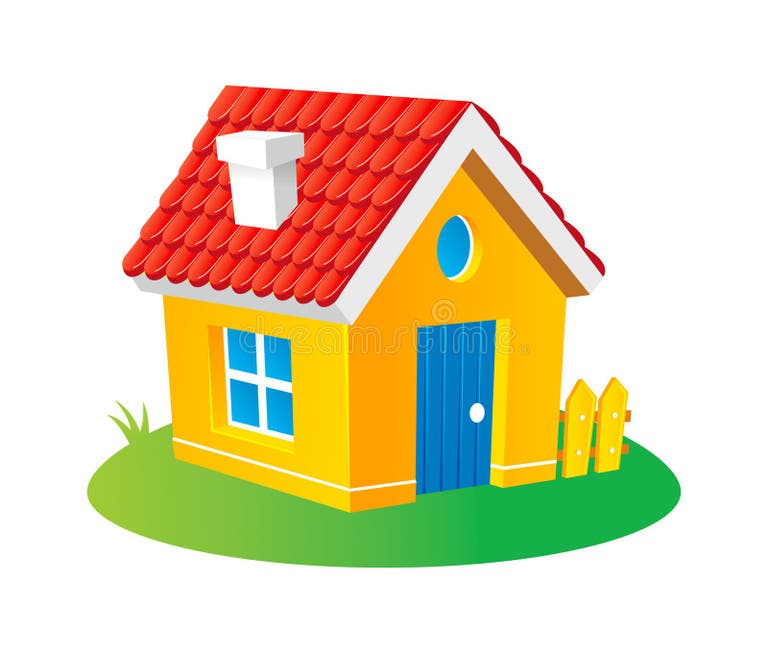 Litet Tecknat Hus Stock Illustrationer, Vektorer, & Clipart – (20,284 ...