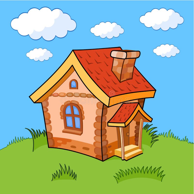 Litet Tecknat Hus Stock Illustrationer, Vektorer, & Clipart – (17,280 ...