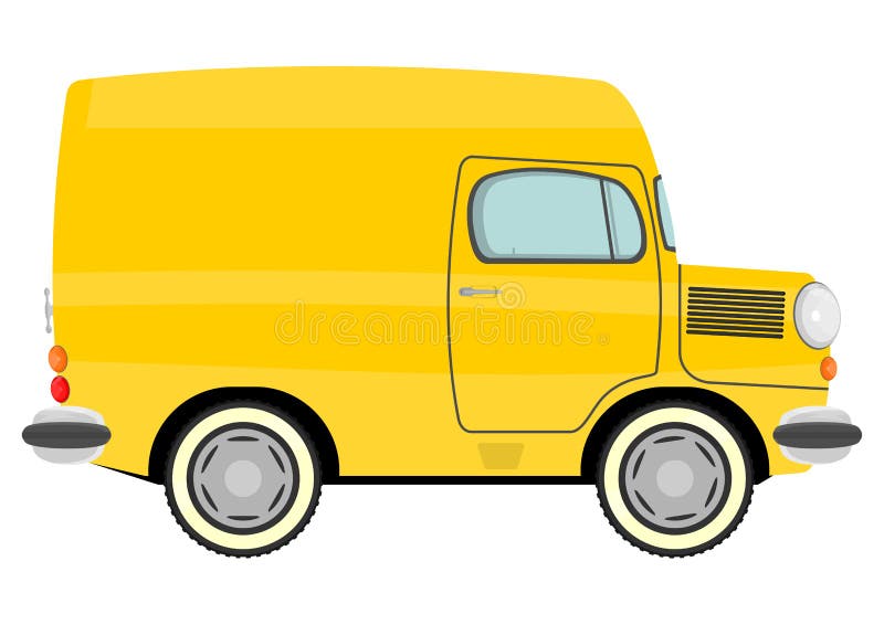 Tecknad filmlastbil vektor illustrationer. Illustration av roligt ...