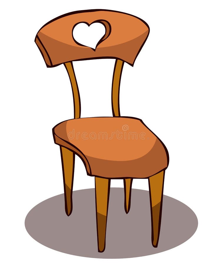 Tecknad filmträstol vektor illustrationer. Illustration av isolerat ...