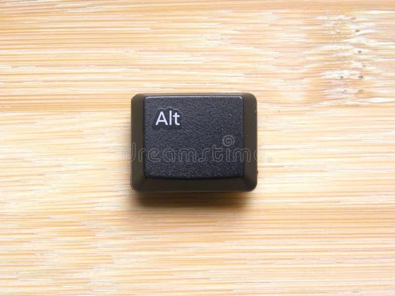 Botão Alternativo Da Chave De Computador Alt E F4 Isolado No Fundo ...