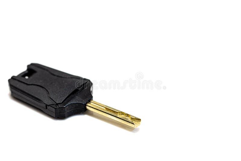 Tecla De Auto Aislada En Fondo Blanco Imagen de archivo - Imagen de ...