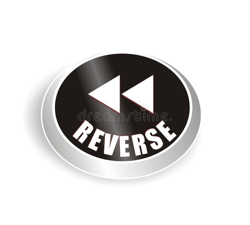 Botão De Retroceder Elegante Ilustração do Vetor - Ilustração de ...