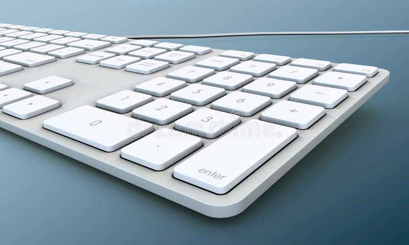 Esbozo De Teclas De Teclado Clave De Entrada Dibujo En Blanco Y Negro