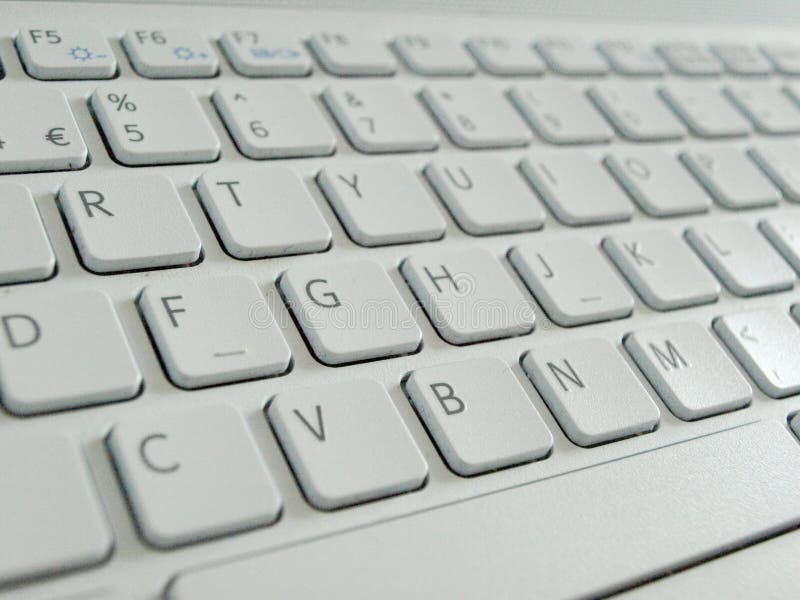 Teclado blanco foto de archivo. Imagen de cartas, blanco - 20516472