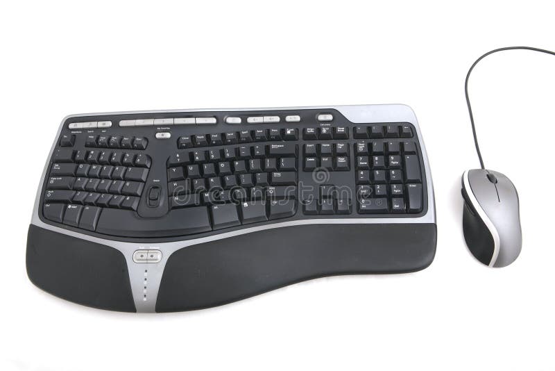 Teclado e rato imagem de stock. Imagem de componente, teclado - 6013627
