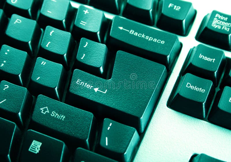 Teclado moderno foto de archivo. Imagen de claves, accesorio - 5516350