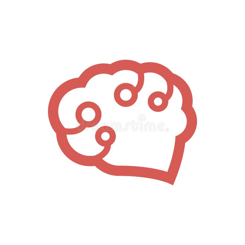 Tecno Brain Logo Template Icon Stock Vector - Illustration of logo ...
