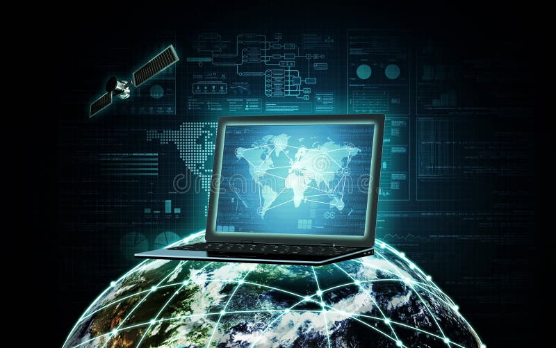 Tecnología De La Información De Internet Imagen de archivo - Imagen de ...