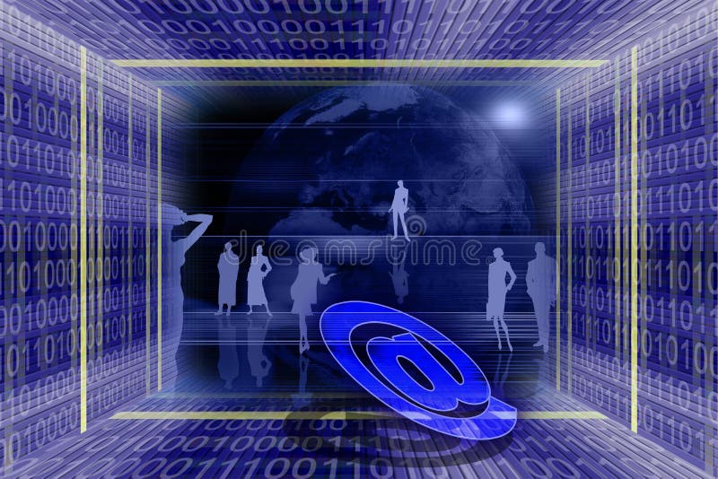 Tecnología De La Información Global. Foto de archivo - Imagen de ...