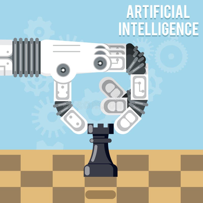 Tecnologia Di Intelligenza Artificiale Illustrazione Di Vettore Di ... Tecnologia Di Intelligenza Artificiale Illustrazione Di Vettore Di ...
