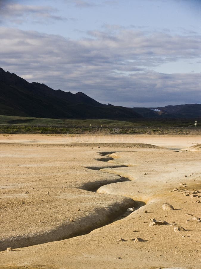 Tectonic plate crack stock image. Image of volcano, amazing - 17023615