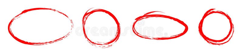 Ted Textured Vector Highlight Circle Set Stock Vector - Illustration of ...