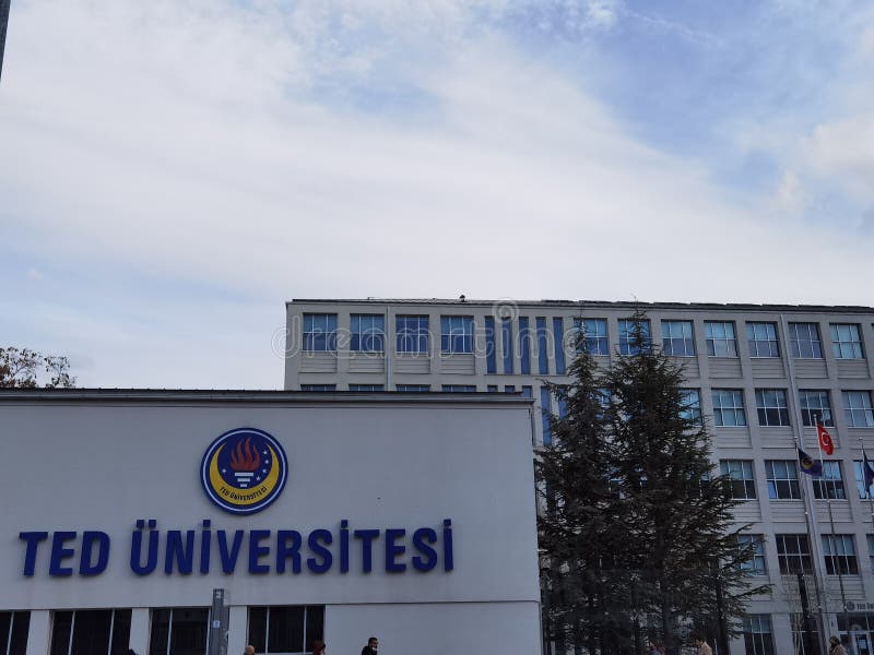 TED University Campus Letter in Izmir Editorial Image - Image of ...