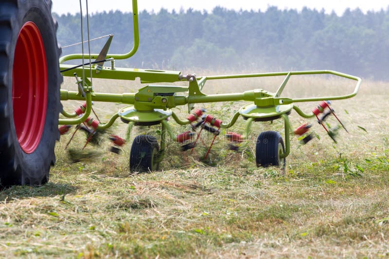 Tedder stock image. Image of fodder, cattle, farming - 57049059
