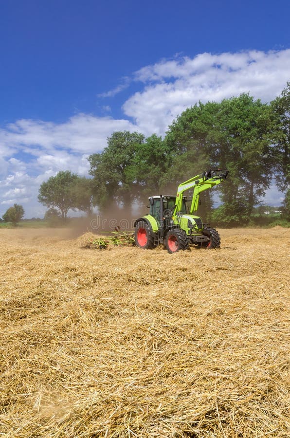 Tedder (machine) stock photo. Image of feed, agricultural - 34244786