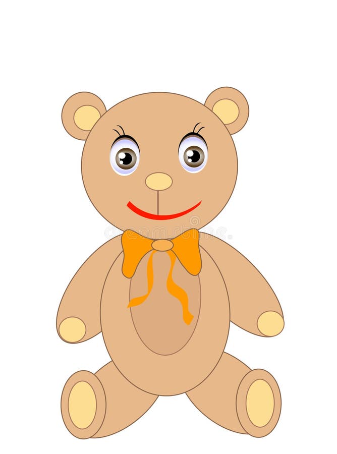 Teddy Bear Drawing Bow Stock Illustrations – 1,235 Teddy Bear Drawing ...